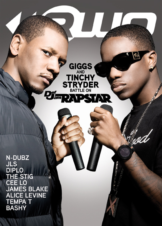 RWD MAGAZINE FRONT COVER (DECEMBER 2010 ISSUE) GIGGS AND TINCHY STRYDER ...